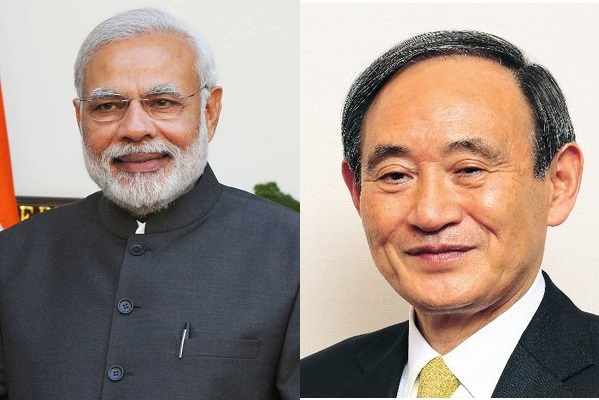 PM Modi makes a courtesy call to Japanese Premier Suga - IndiaTIES