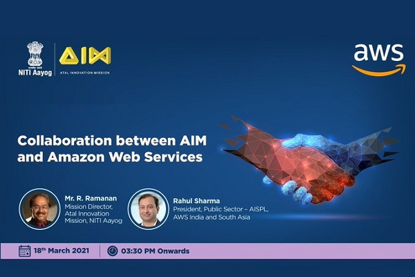 AIM and AWS sign SoI to support Ed Tech Startups - IndiaTIES