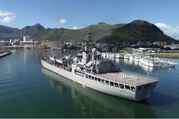 Indian Navy docks at Port Louis for Mauritius National Day - IndiaTIES