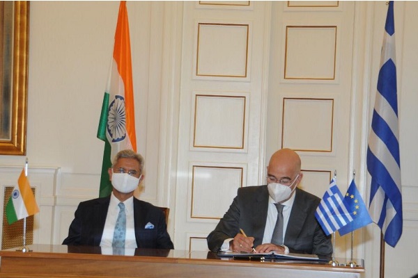 EAM Jaishankar visits Greece - IndiaTIES