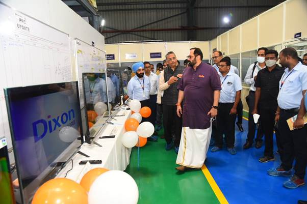 India committed to reach $300 bn worth of electronics manufacturing by ...