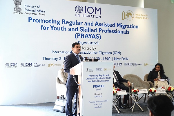 The launch of Project PRAYAS - IndiaTIES